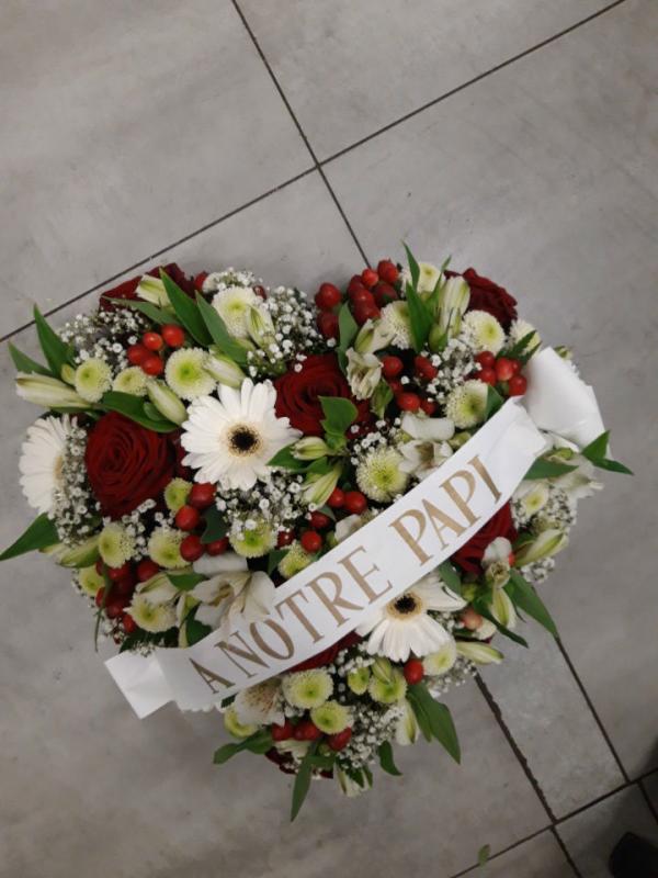 Deuil compositions florales, couronnes, gerbes de fleurs enterrement ...